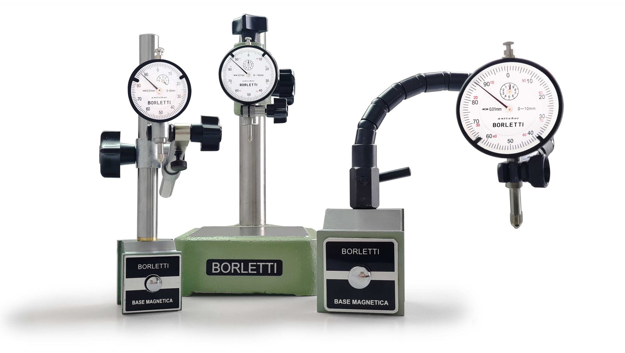 Micrometri Calibri Comparatori Blocchetti di riscontro Basi magnetiche ...